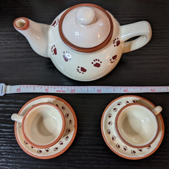 Boyds Bears | Accents | Vtg Boyds Bears Brewin Mini Tea Set Bearware ...